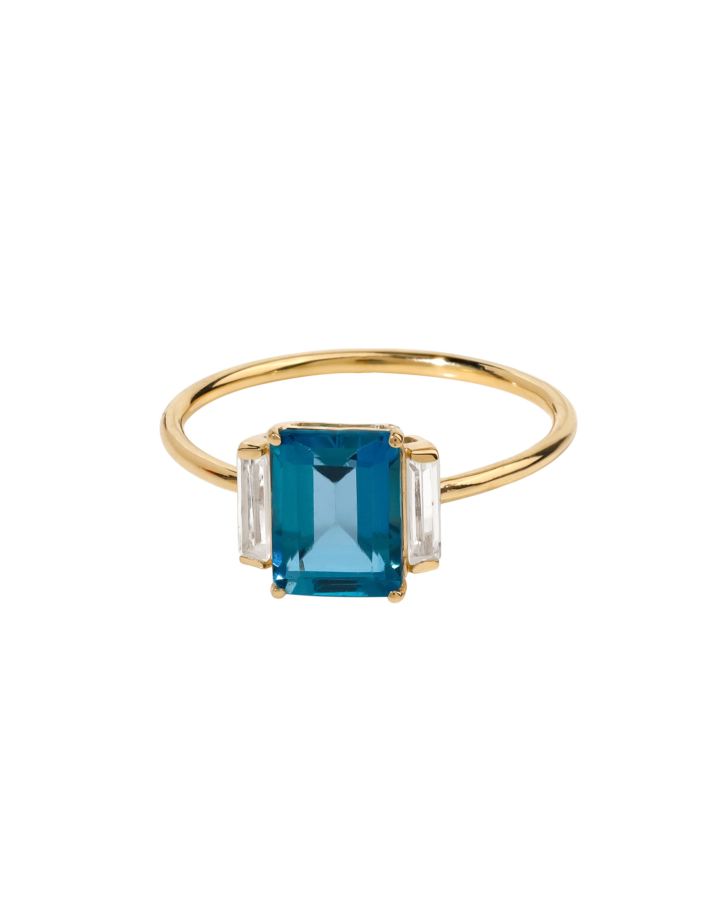 London blue topaz 14k gold ring store